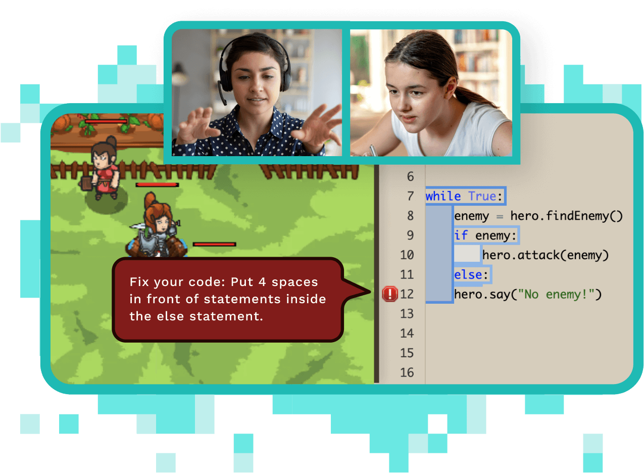 CodeCombat - Coding games to learn Python and JavaScript